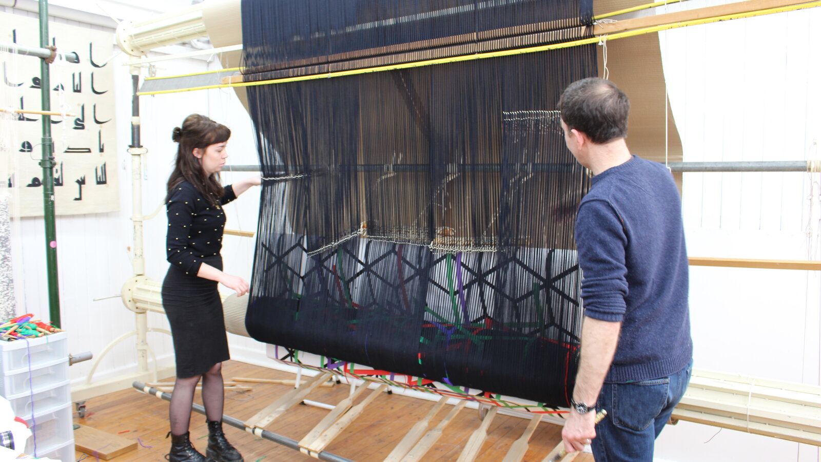 Tapestry Studio | West Dean College of Arts and Conservation