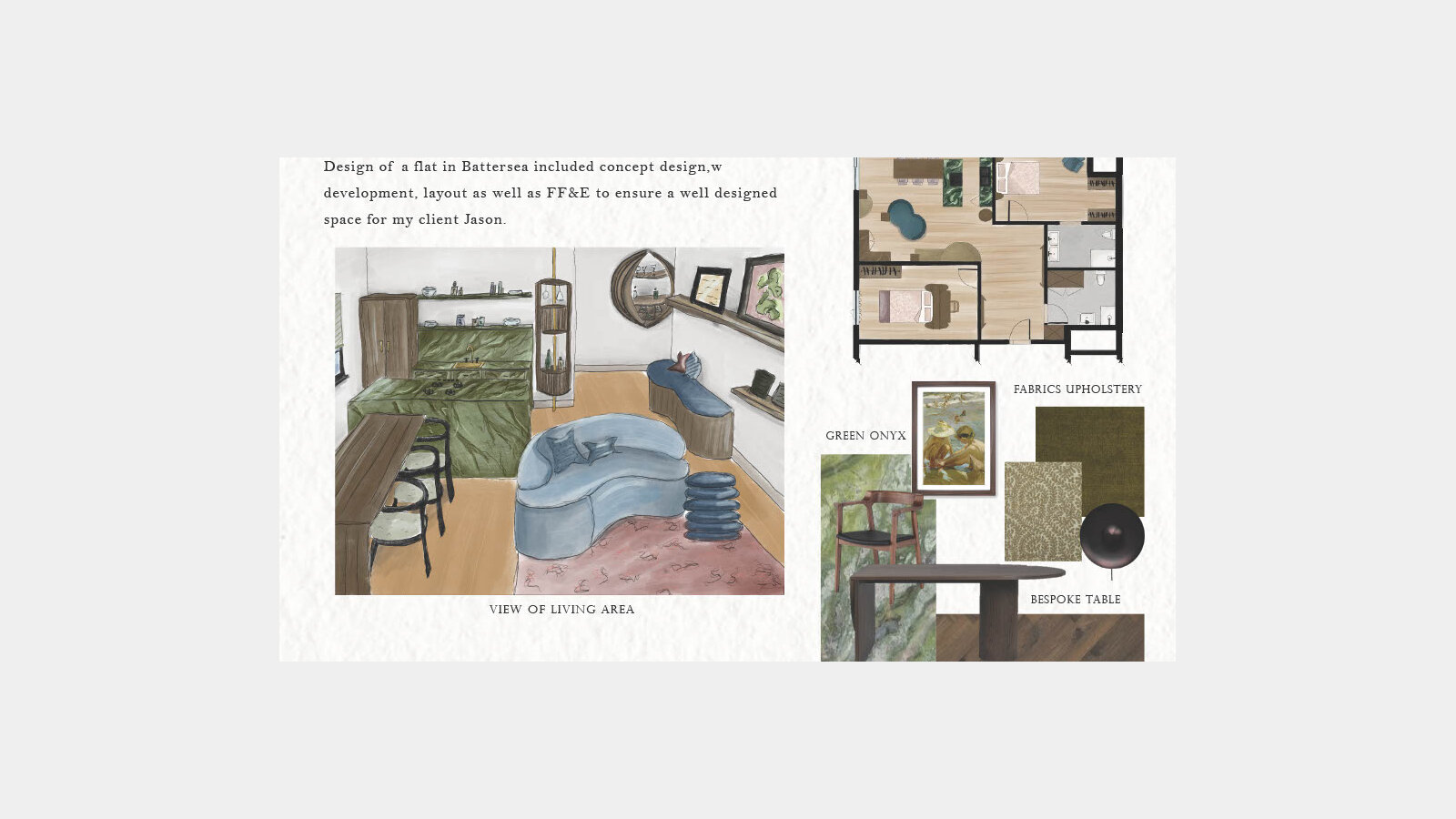 Interior Design: work placement experience