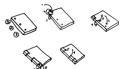 INTRO TO BINDING: JAPANESE STAB BINDING TUTORIAL (flexible cover with ...
