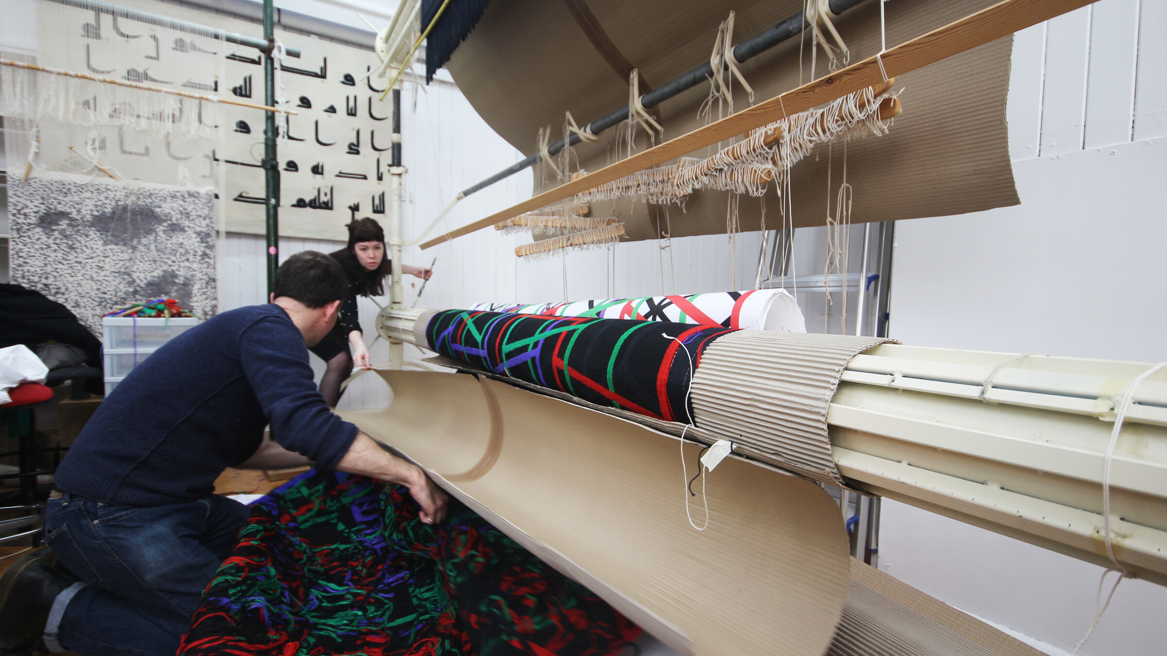 Tapestry Studio | West Dean College of Arts and Conservation