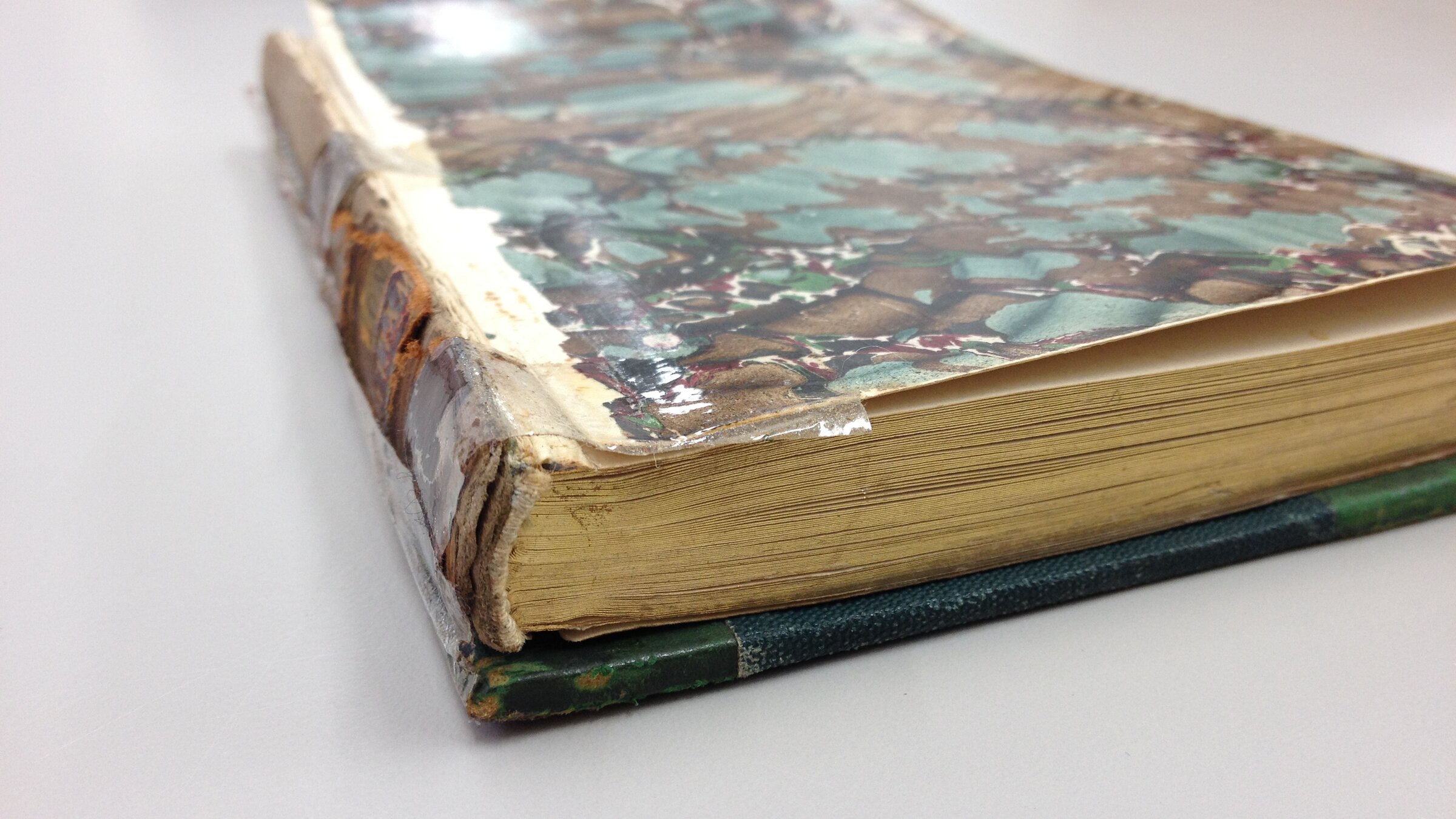 Making cut-away binding models