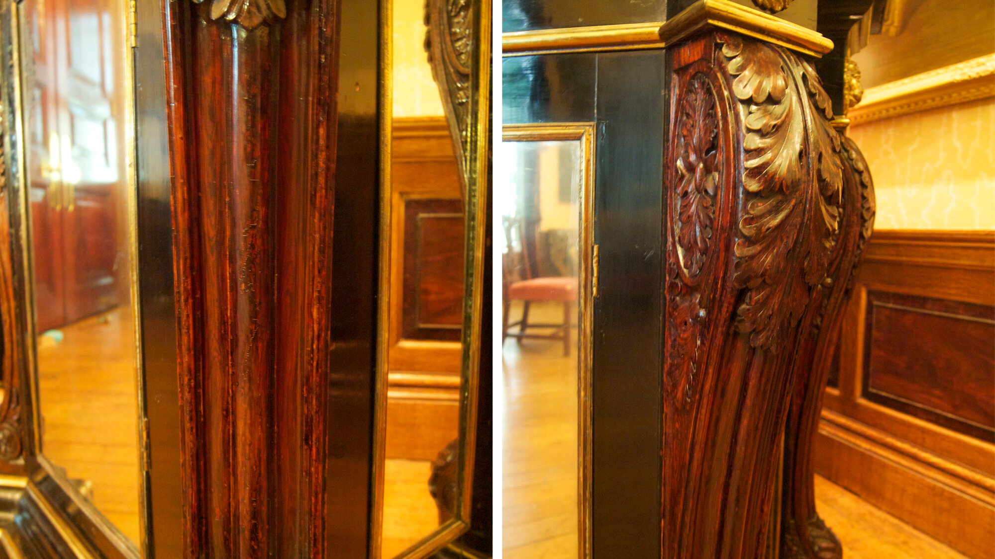 Conservation of the Pyke Clock wooden case