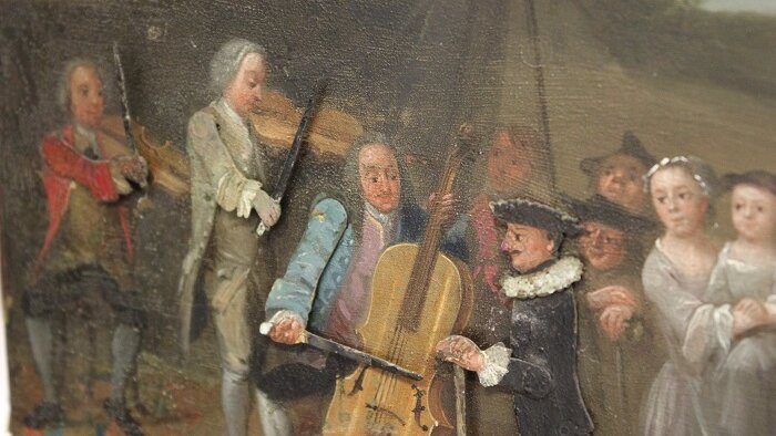 Pyke Organ Clock Project: Treating the Dial and Automata