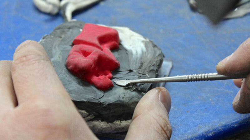 ‘The Thinker’ Casting Using RTV Silicone Mould