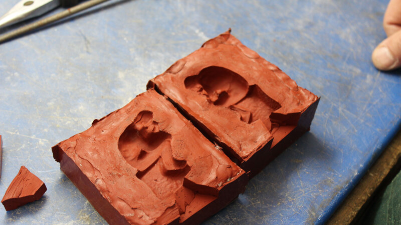 ‘The Thinker’ Casting Using RTV Silicone Mould