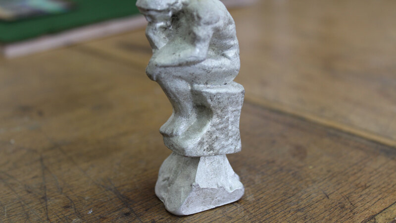 ‘The Thinker’ Casting Using RTV Silicone Mould