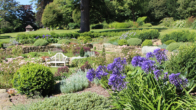Sussex Gardens at West Dean - The Sunken Garden