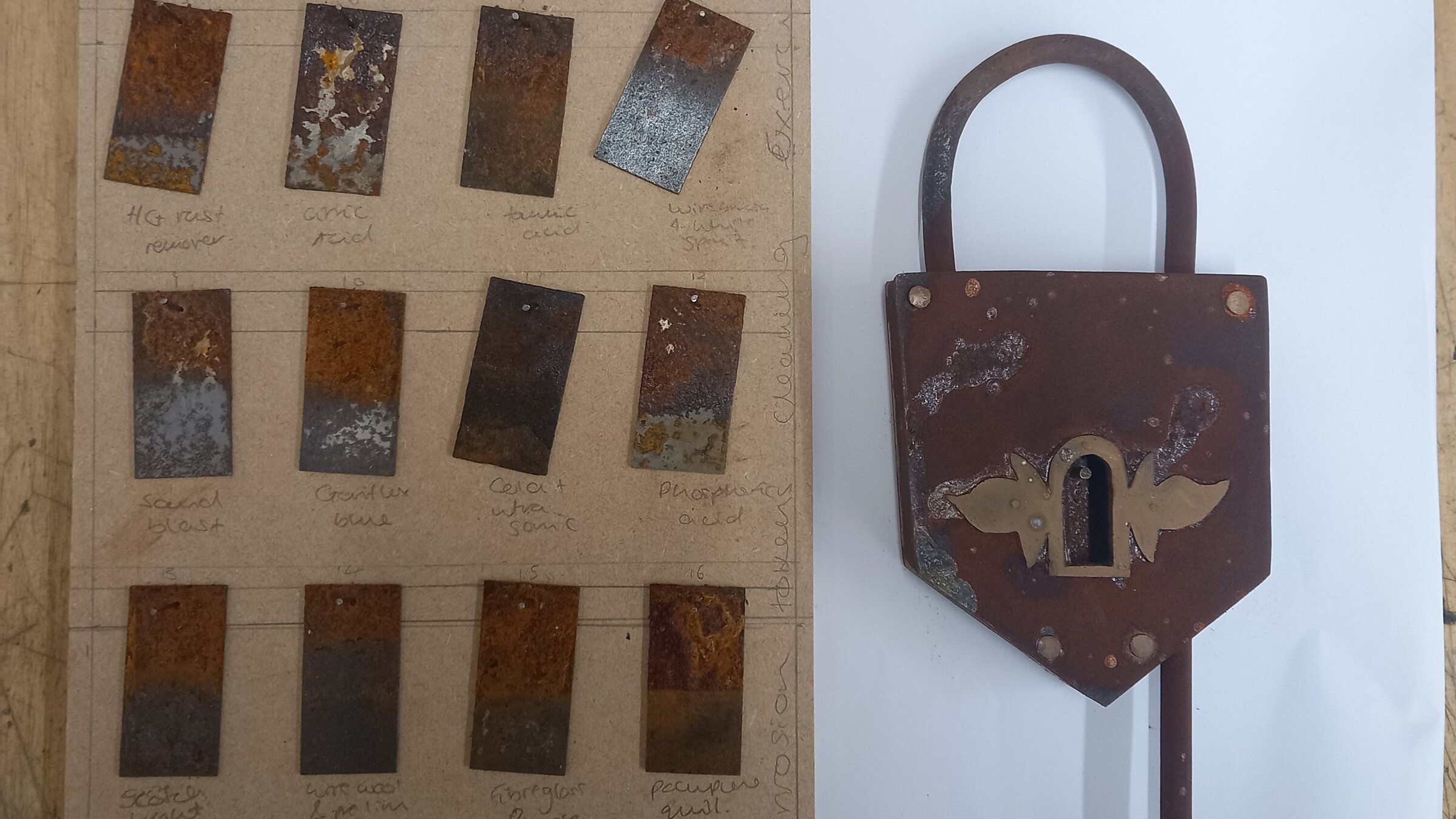 Metals Conservation: 16th Century Padlock