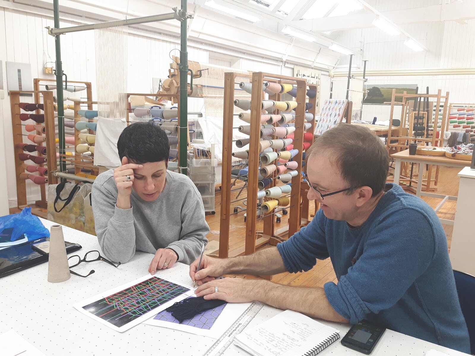 Tapestry Studio | West Dean College of Arts and Conservation