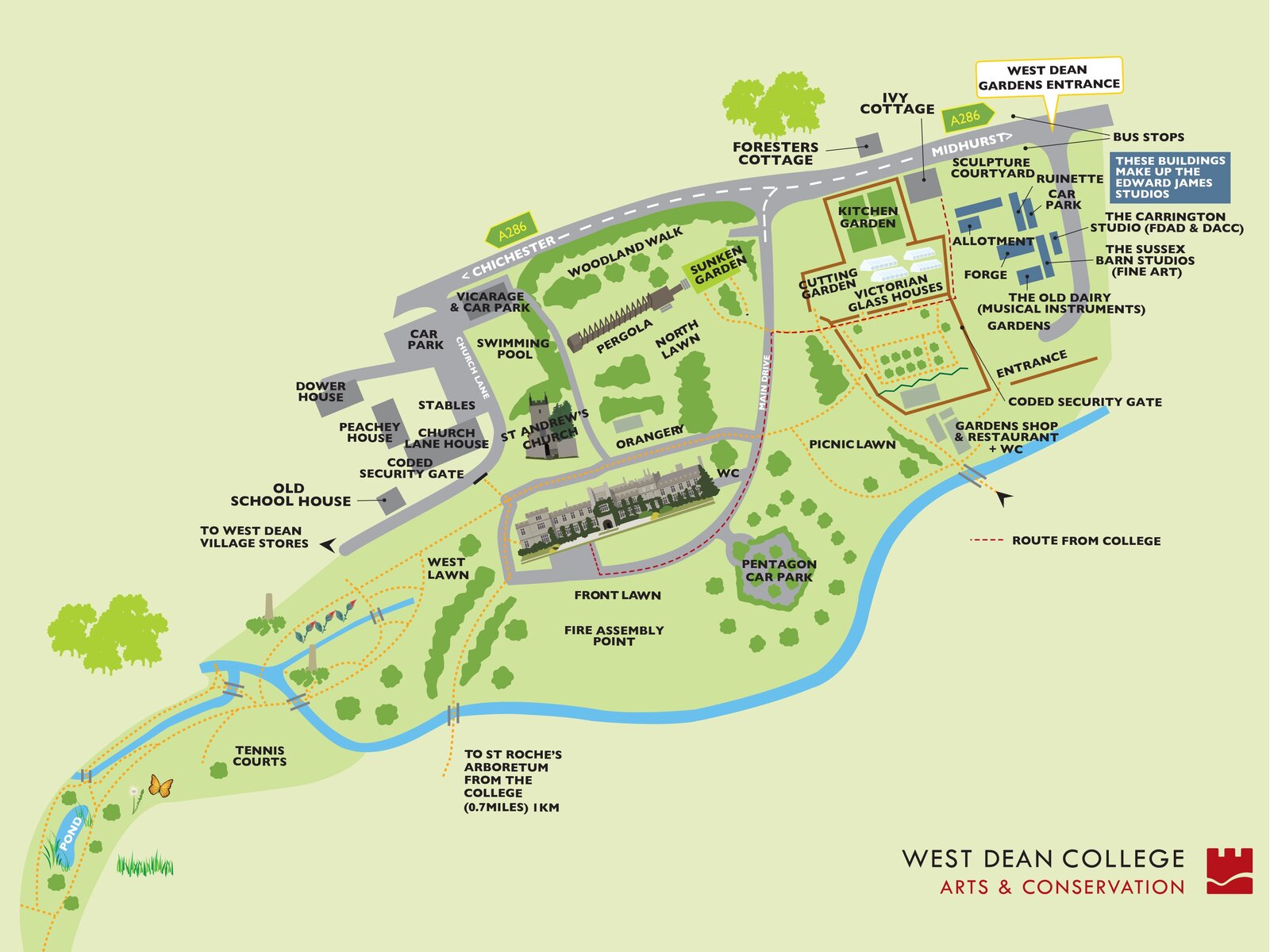 Residential accommodation for short courses